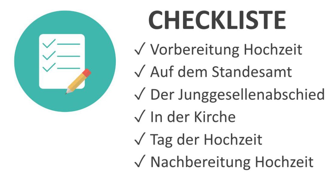 Postaufgaben Einer Trauzeugin Checkliste